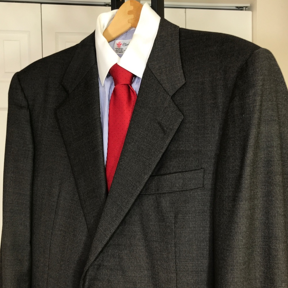 Hickey Freeman Blazer Suit Jacket Boardroom 42l - Gem